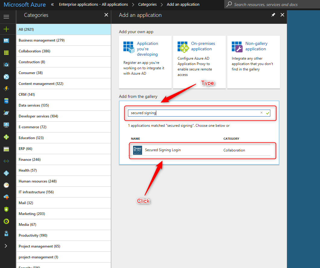 Configuring Single Sign On For Secured Signing Using Azure Active Directory Azure Ad Secured