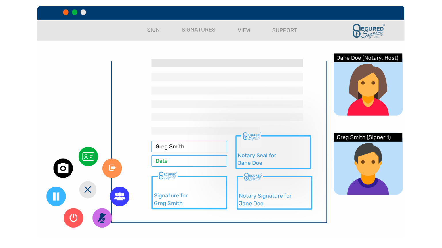 Secured Signing | Digital Signatures and Online Notarization
