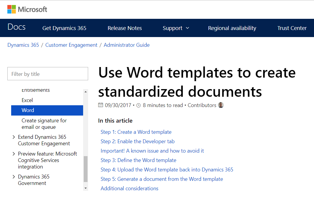 Microsoft Dynamics 365: How to build a Smart Doc using Smart Tags ...