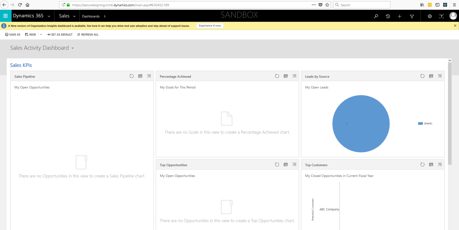 Microsoft Dynamics 365: Create/Connect Secured Signing Enterprise ...