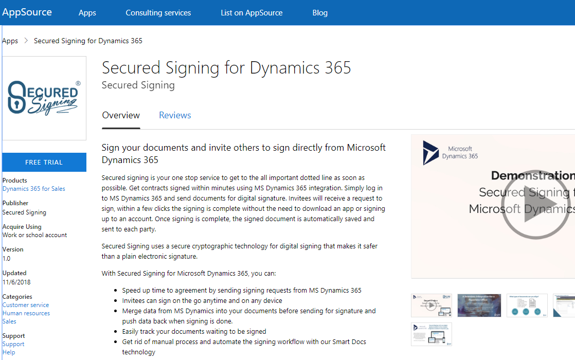 Microsoft Dynamics 365 Getinstall The Secured Signing Plugin From