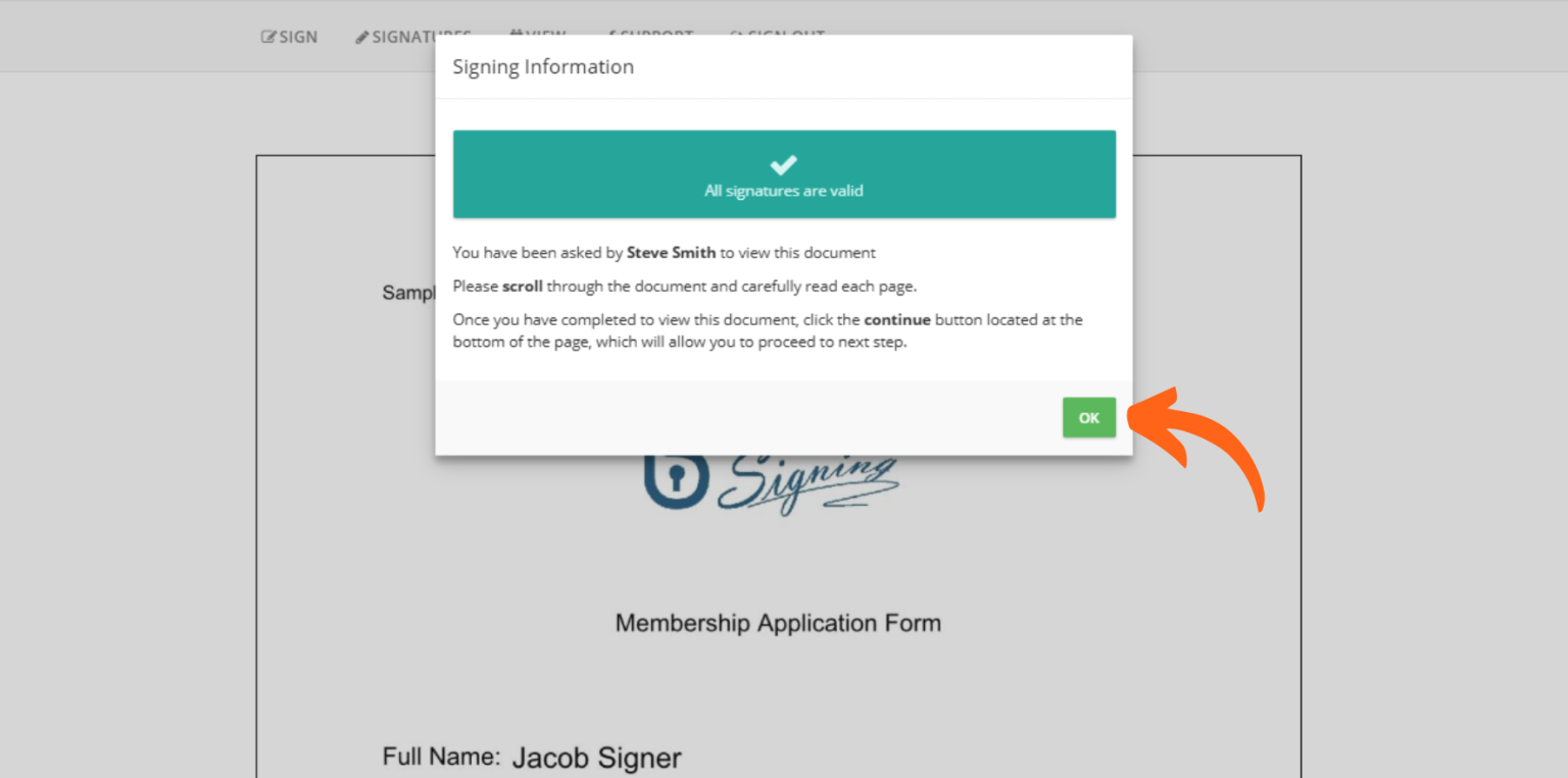 Fill and Sign a Template Successfully - Secured Signing