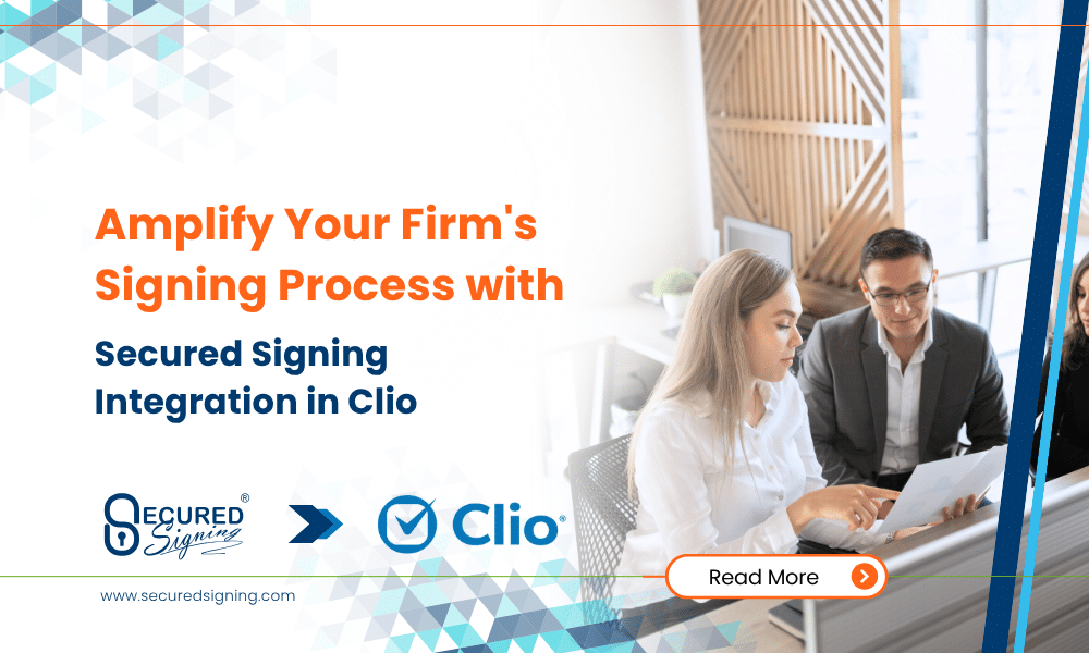 How to get documents signed in Clio using Secured Signing