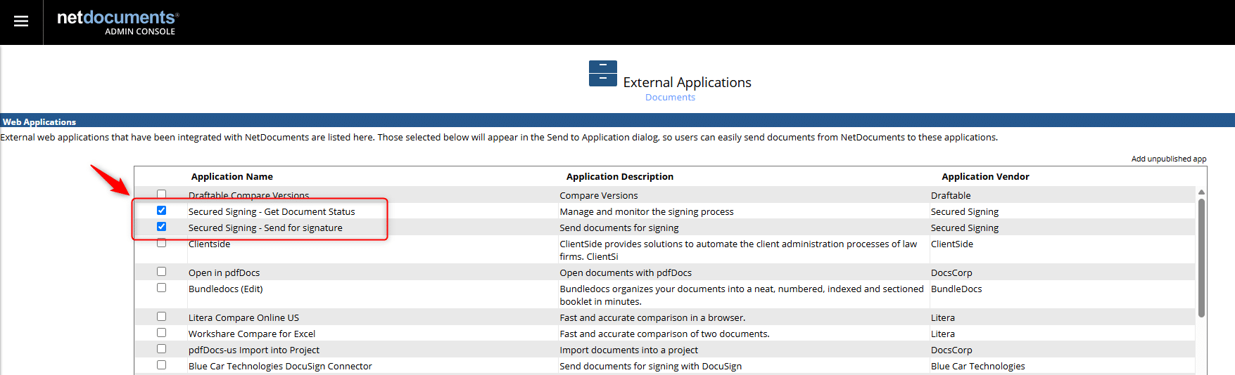 NetDocuments Integration Support Guide